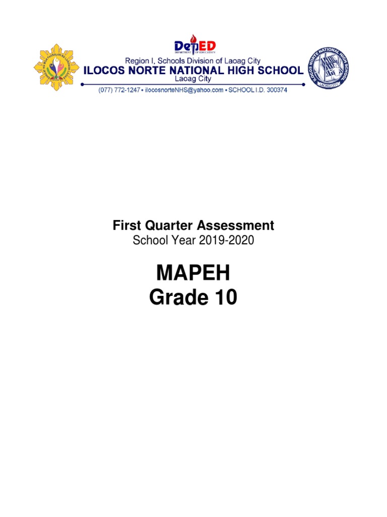 1st DT FINAL | Download Free PDF | Flexibility (Anatomy) | Impressionism