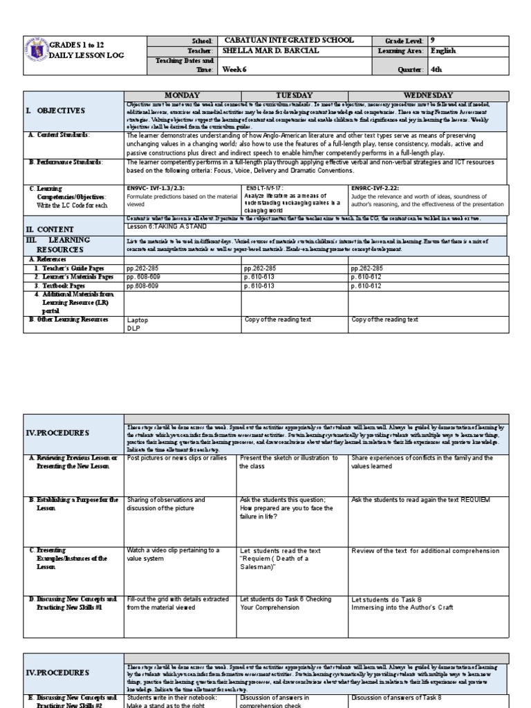 Week 6 | PDF | Learning | Teaching Method