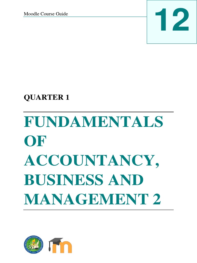 ABM FABM 2 Q1 Course Guide PDF | PDF | Balance Sheet | Expense