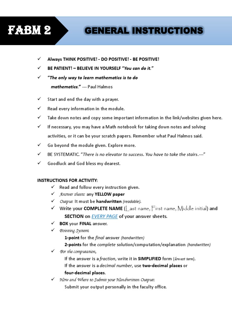 Abm 4 Fabm2 Balance Sheet | PDF | Balance Sheet | Equity (Finance)