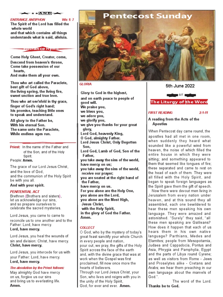 Sambuhay Missalette 2022 PDF | PDF | Jesus | God The Father