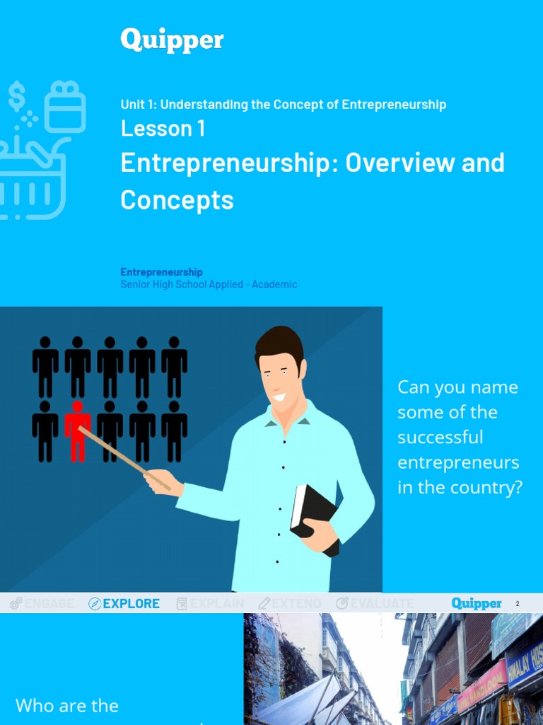 Entrep - Unit 1 - Lesson 1 PDF | PDF | Entrepreneurship | Goal