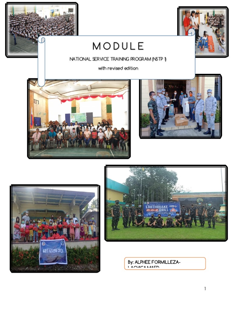 NSTP Training Program Explained | PDF | Volunteering | Flag