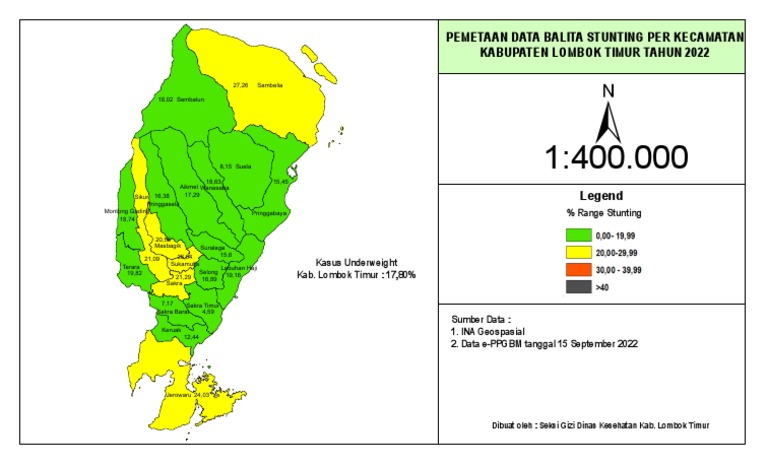 Peta Stunting 2022 | PDF
