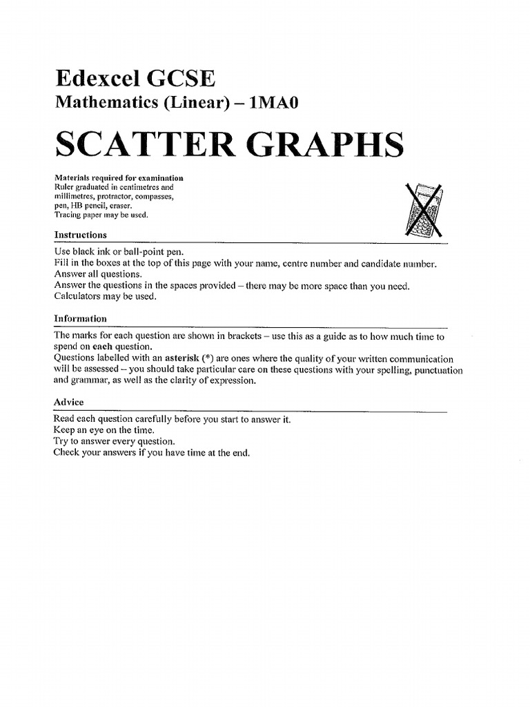 47 Scatter-Graphsans | PDF