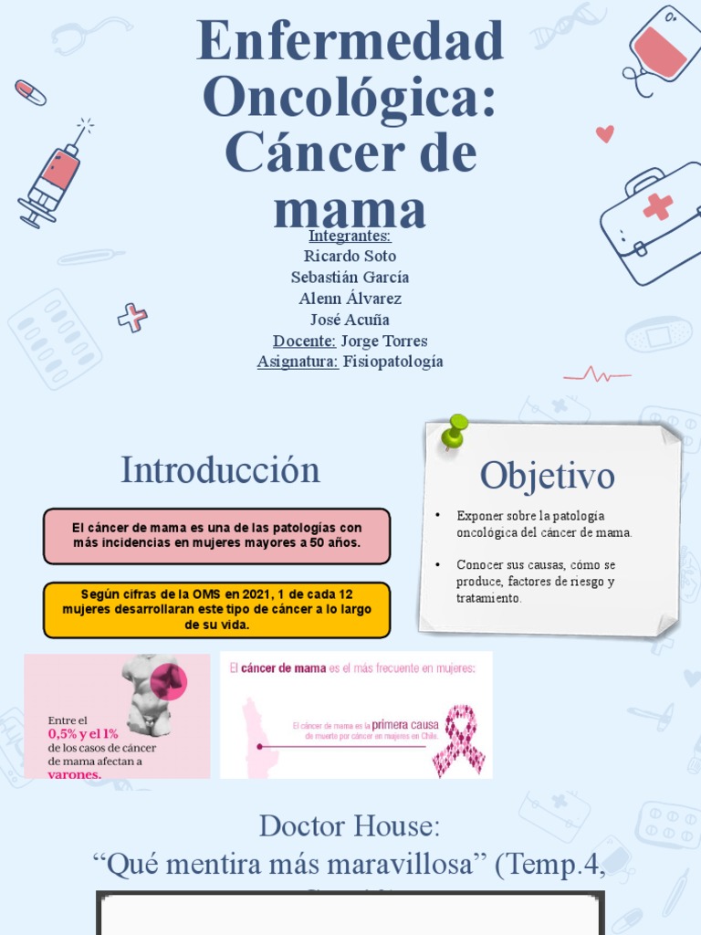 El Cáncer de Mama | PDF | Cáncer | Cáncer de mama
