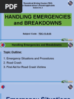 Theoretical Driving Exam Sample Reviewer | PDF | Traffic | Test ...