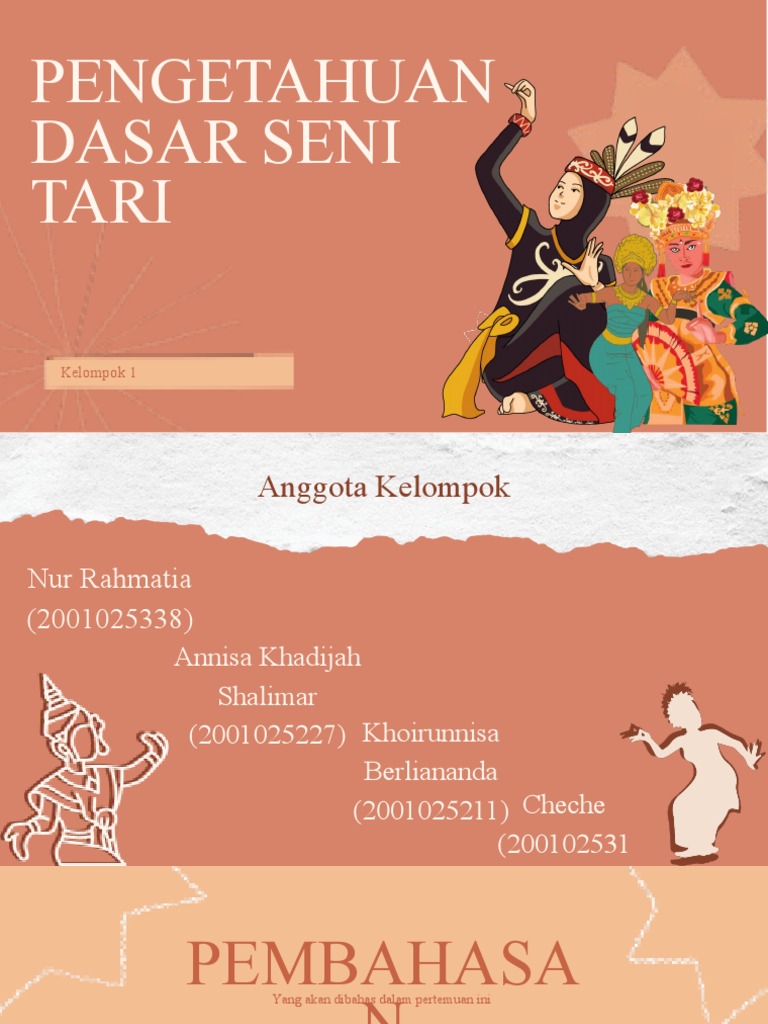 Pengetahuan Dasar Seni Tari | PDF