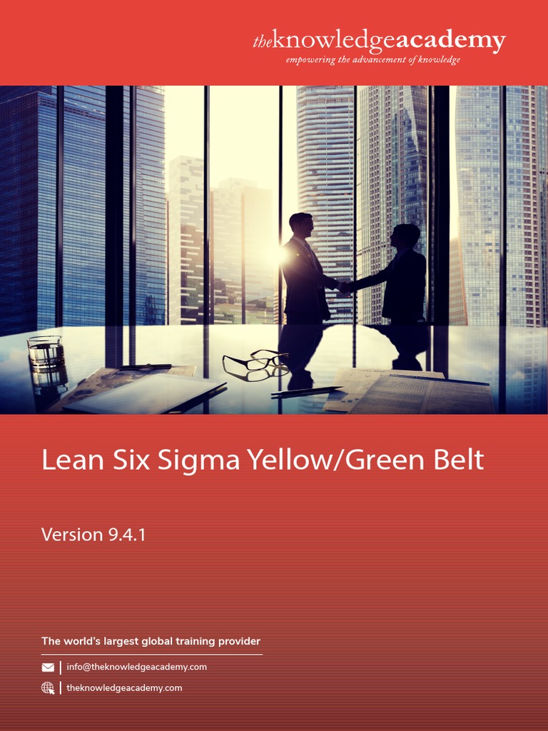 Combined YGB 9.4.1 Delegate Pack | PDF | Six Sigma | Lean Manufacturing