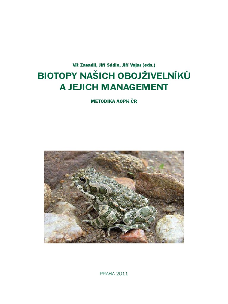 Biotopy Nasich Obojzivelniku A Jejich Management | PDF