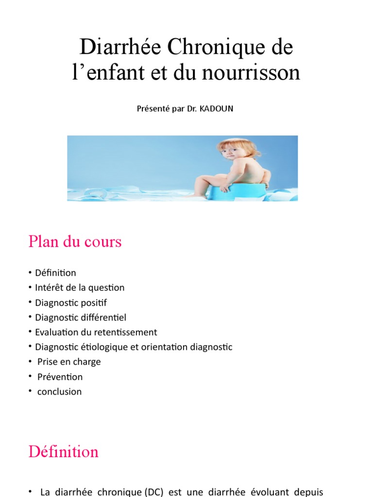 2 Diarrhée Chronique Cours | PDF | Maladie cœliaque | Spécialités médicales