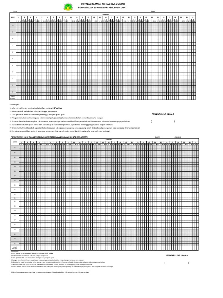 Form Monitoring Suhu | PDF