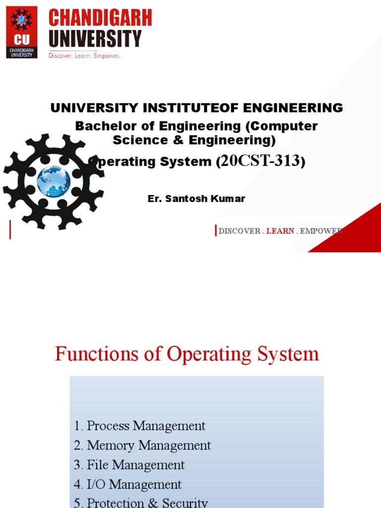 L2 Functions of OS | PDF | Process (Computing) | Operating System