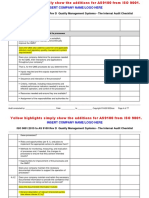 AS9102C FAI Forms Template | PDF | Specification (Technical Standard ...