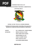 Seguimiento de Proyectos UPRE en Bolivia | PDF