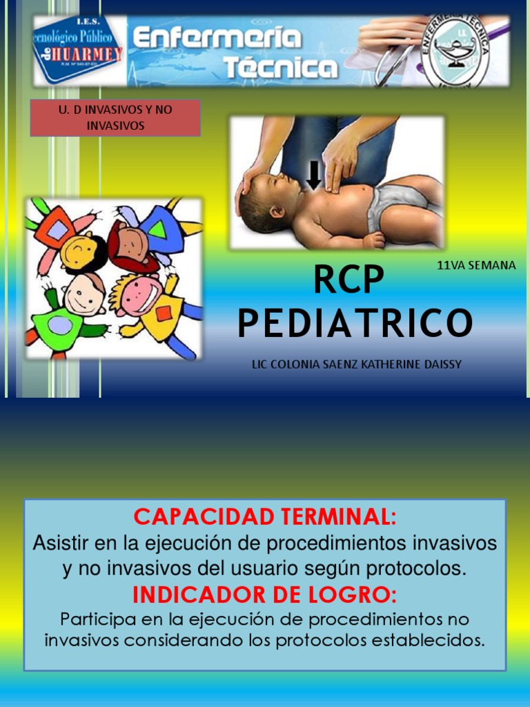 Material s11 RCP Neonatal y Niños | PDF | Reanimación cardiopulmonar ...