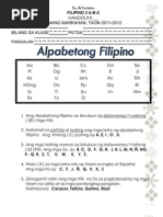 Sulating Pangwakas Format | blogwikas