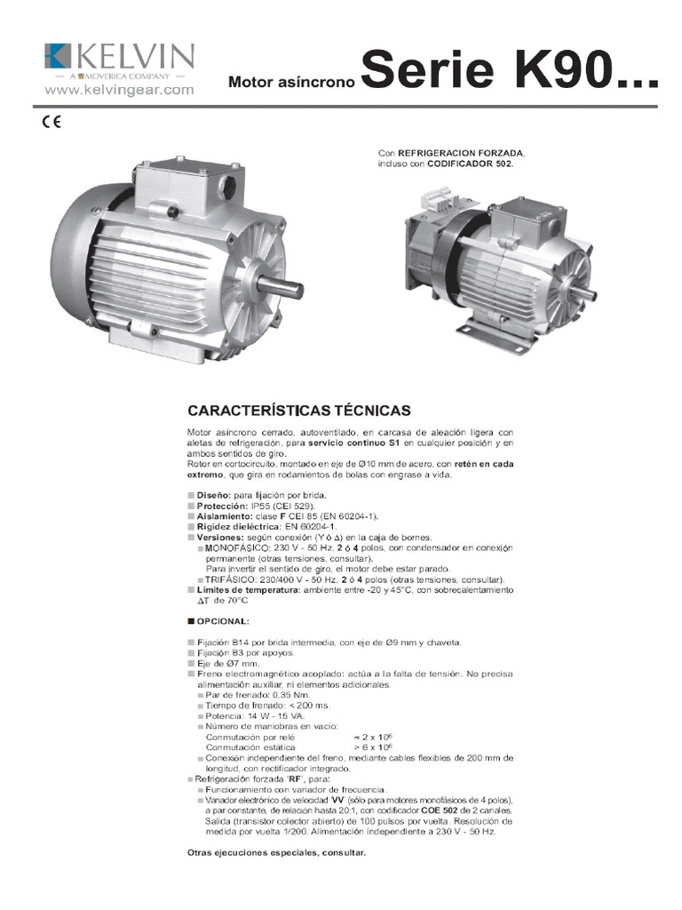 Moverica Kelvin Motor K90 | PDF