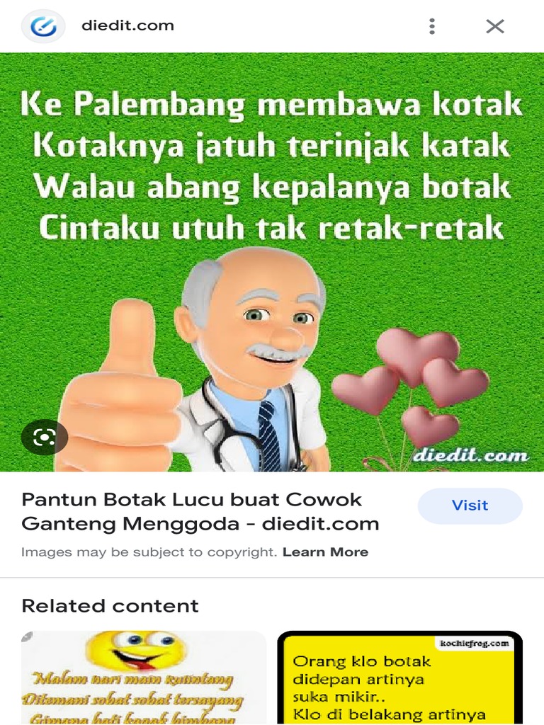 Kata Kata Untuk Kaum Botak - Google Search | PDF