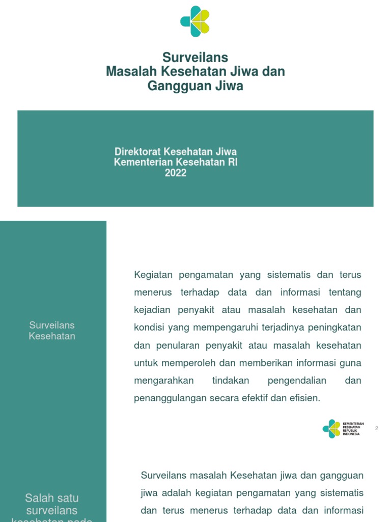 Surveilans Kesehatan Jiwa | PDF