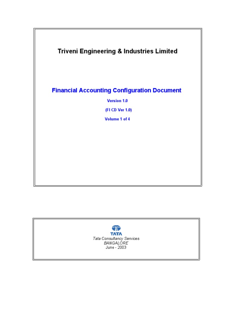 Sap Cin Fi Configuration Enterprise Structure | PDF | Financial Accounting | Accounting