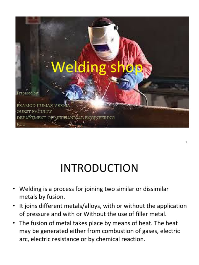 Welding Notes RTU Kota | PDF | Welding | Construction