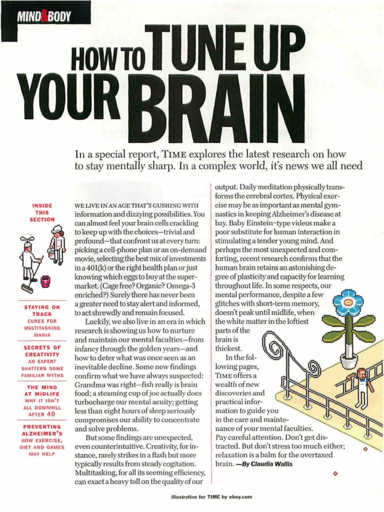Illustration 2006-01 US Time Magazine | Download Free PDF | Brain ...
