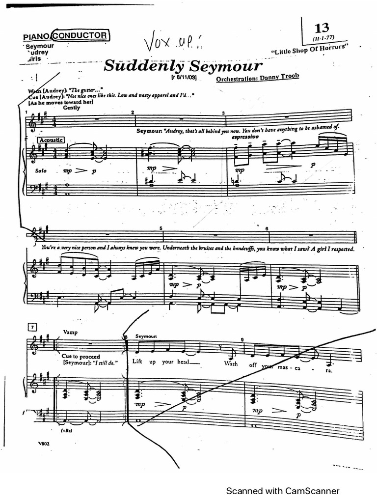 Suddenly Seymour | PDF