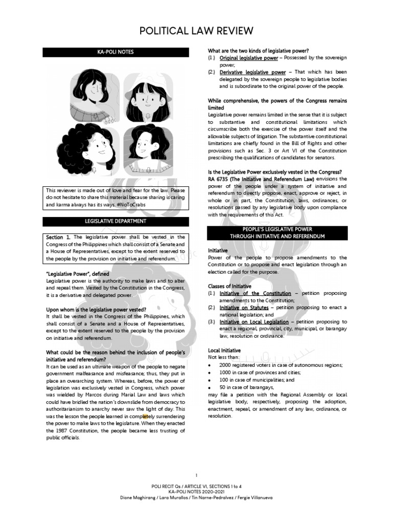 32 Article VI Secs. 1 To 4 | PDF | Initiative | United States Congress