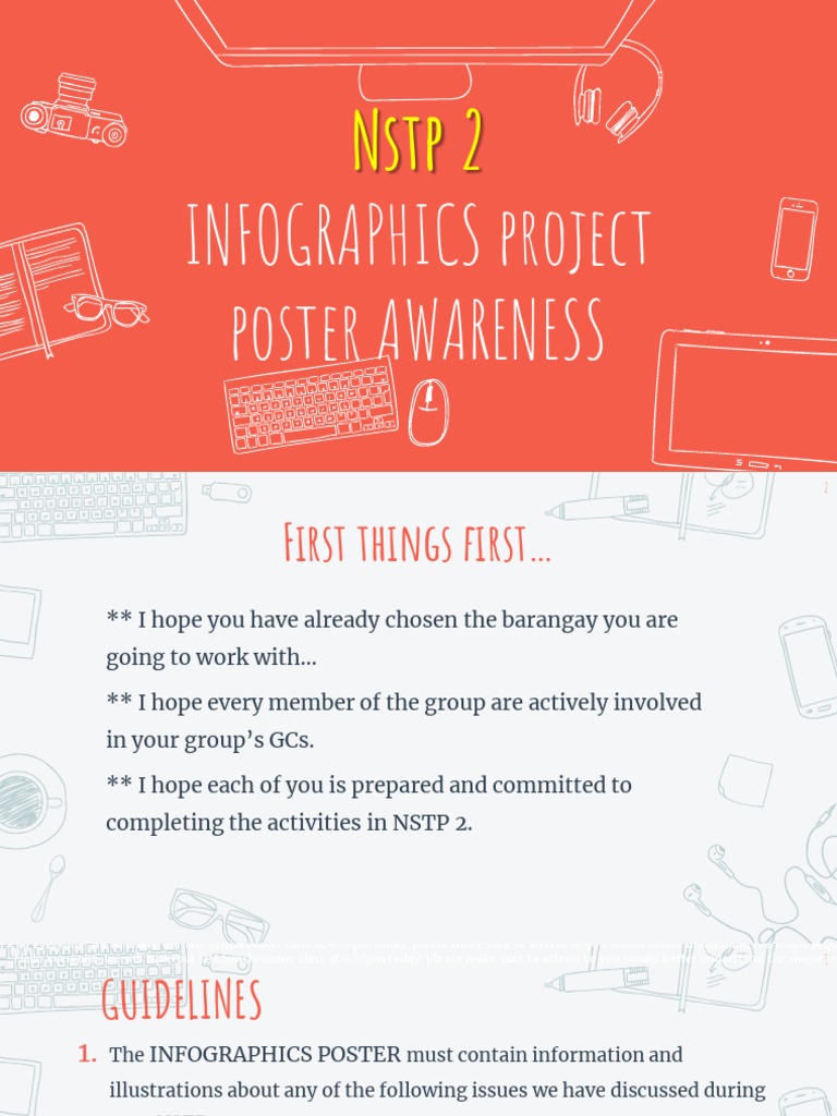 NSTP 2 Infographics Project Guidelines | PDF | Social Science