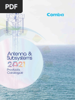 Comba Antenna Product Catalog PDF | PDF | Antenna (Radio) | Portable ...