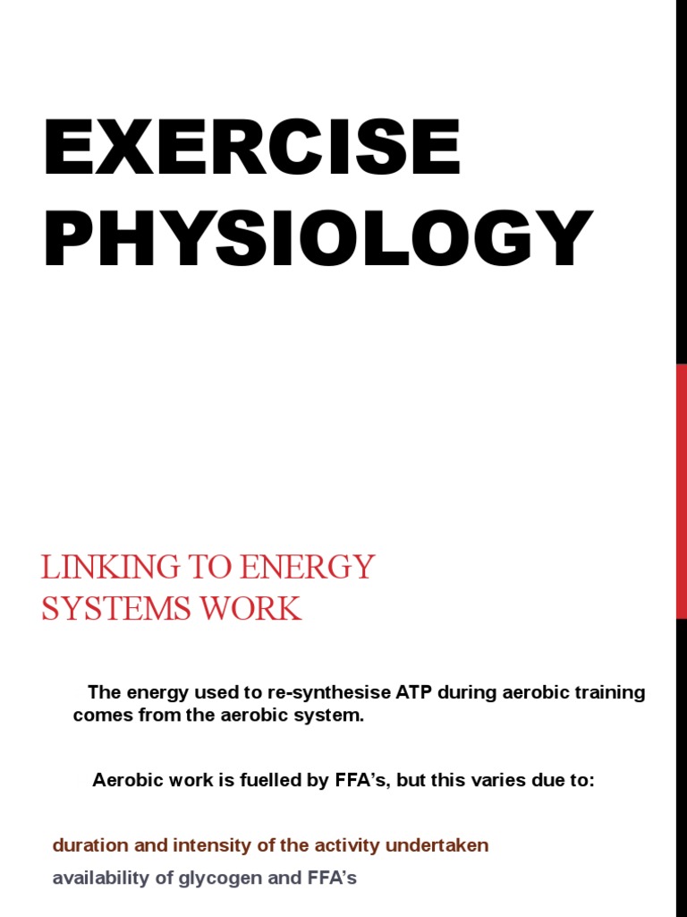 wk11 Aerobic Capacity Adaptations - Dta | PDF | Cellular Respiration | Aerobic Exercise