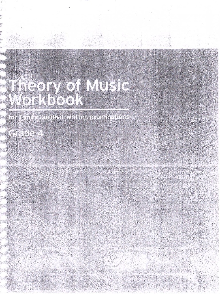 Trinity Theory Grade 4 | PDF