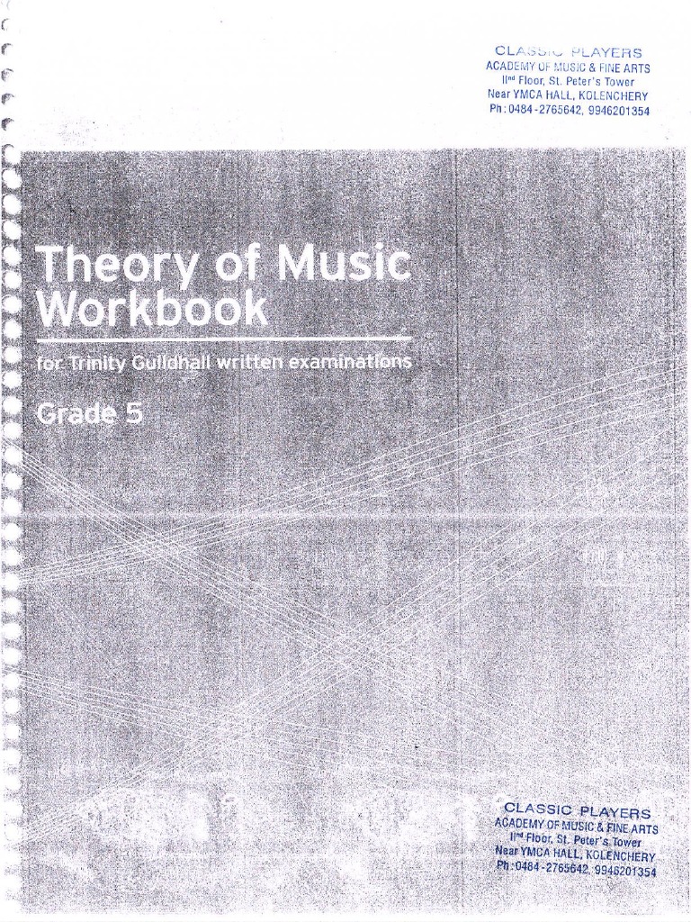 Trinity Theory Grade 5 | PDF