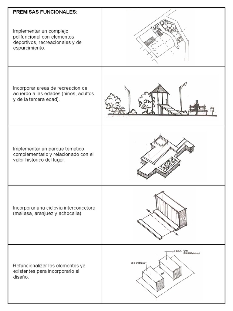 Premisas de Diseño - Grupo B | PDF | Entorno natural | Paisaje
