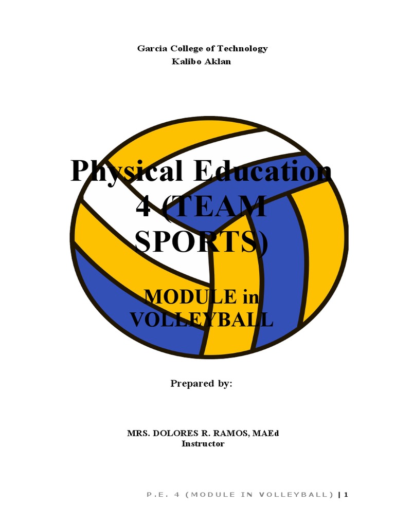 Volleyball Module (Pre-Fi and Final) 2022 | PDF | Volleyball | Hobbies