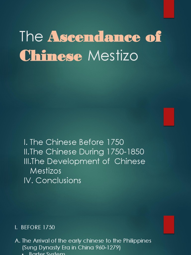 The Chinese Mestizo | PDF | Philippines | Asia