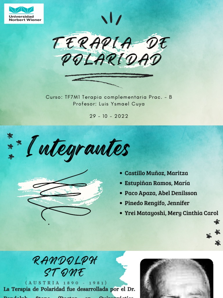 Terapia de Polaridad | PDF | Estrés (biología) | Las emociones