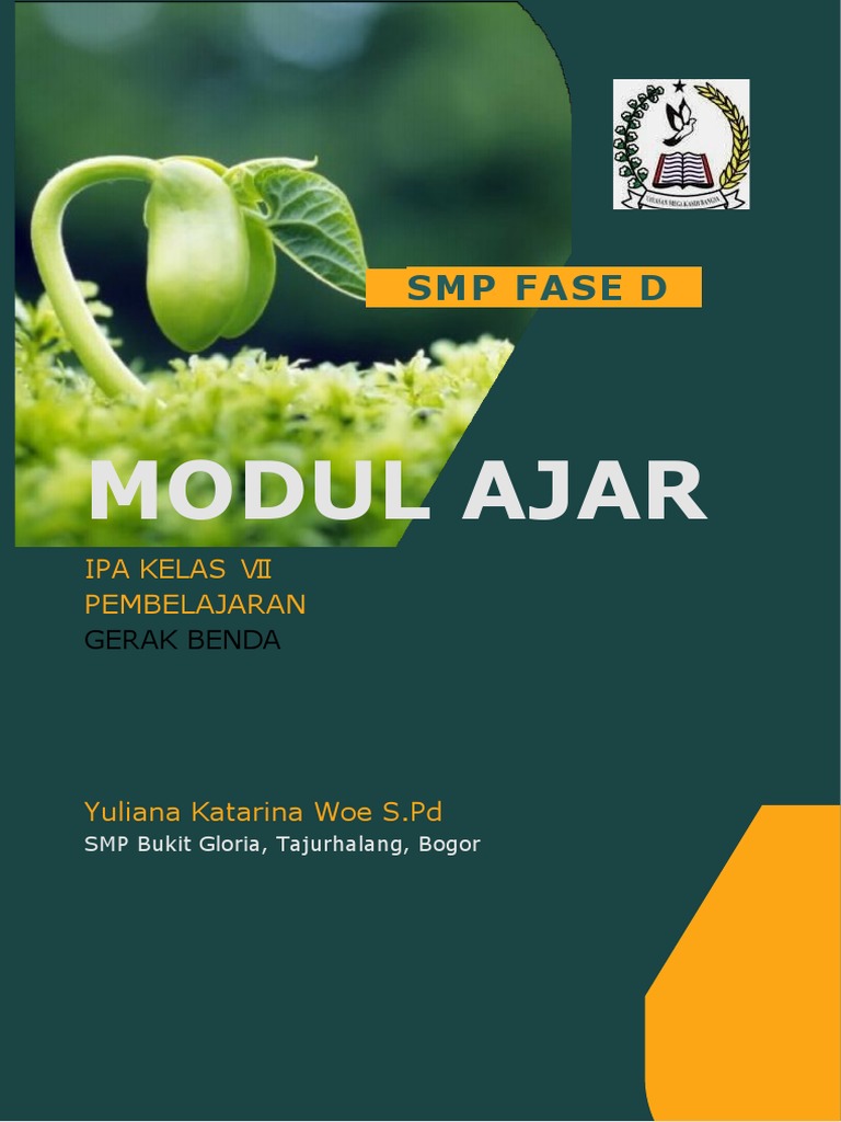 Modul Ajar Ipa Gerak Dan Gaya .1 | PDF