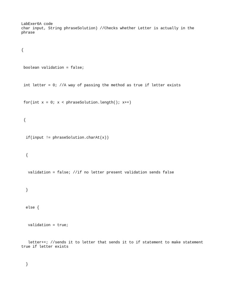 Lab6a Code | PDF