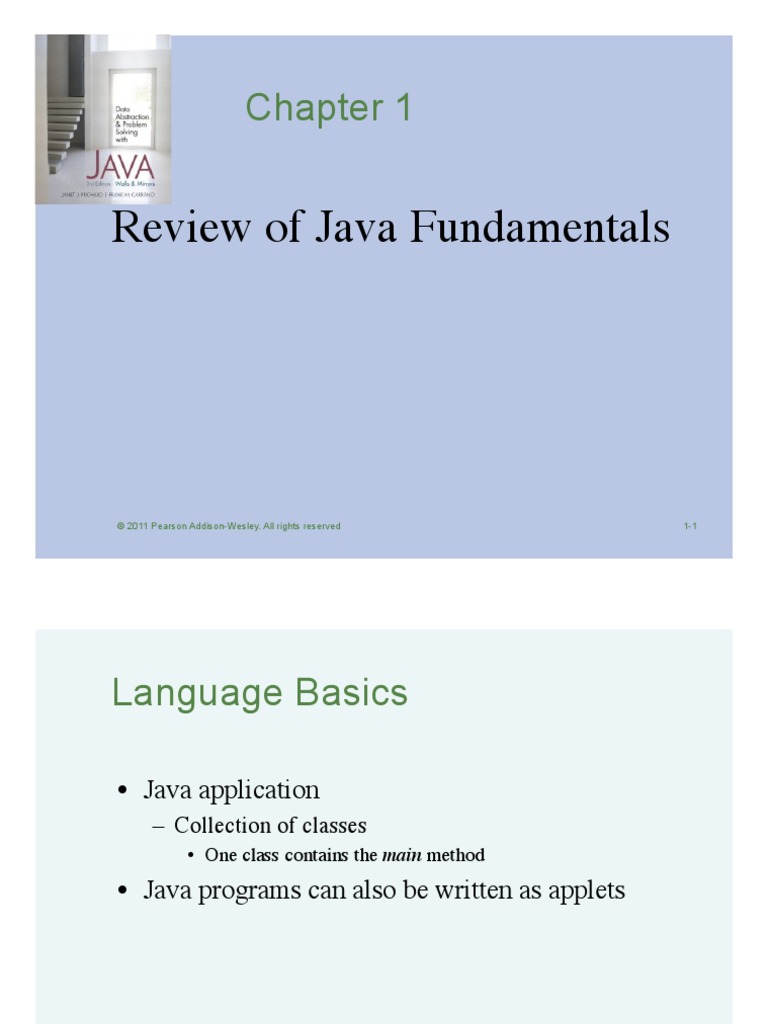 Java Review Pdf Class Computer Programming Inheritance Object Oriented Programming 0480