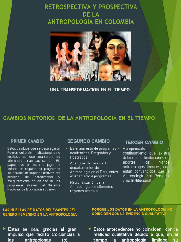La transformación de la antropología en Colombia: Un análisis ...