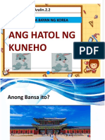 Hatol NG Kuneho Script | PDF