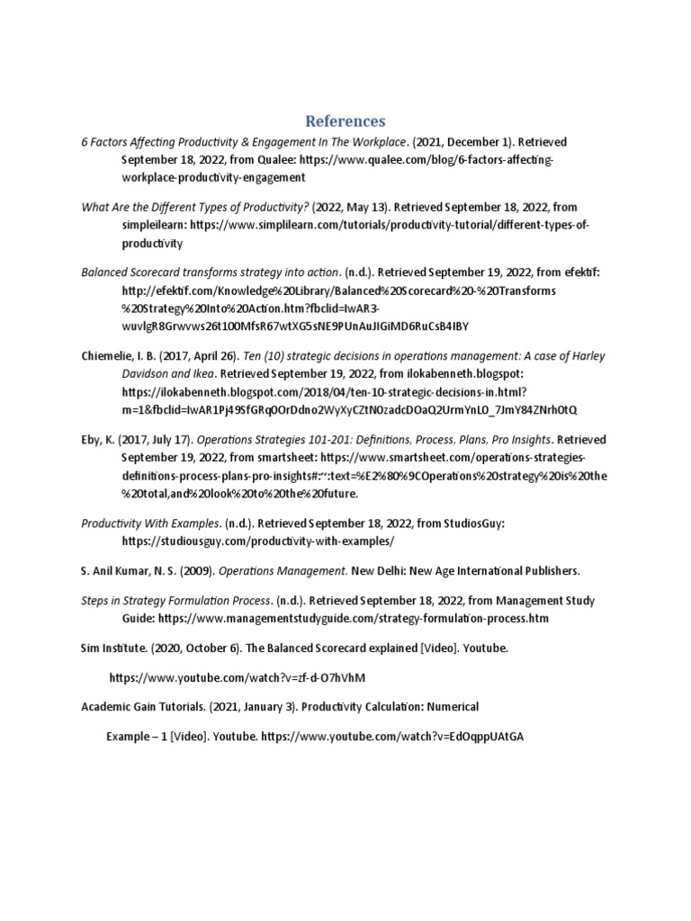 References | PDF | Business