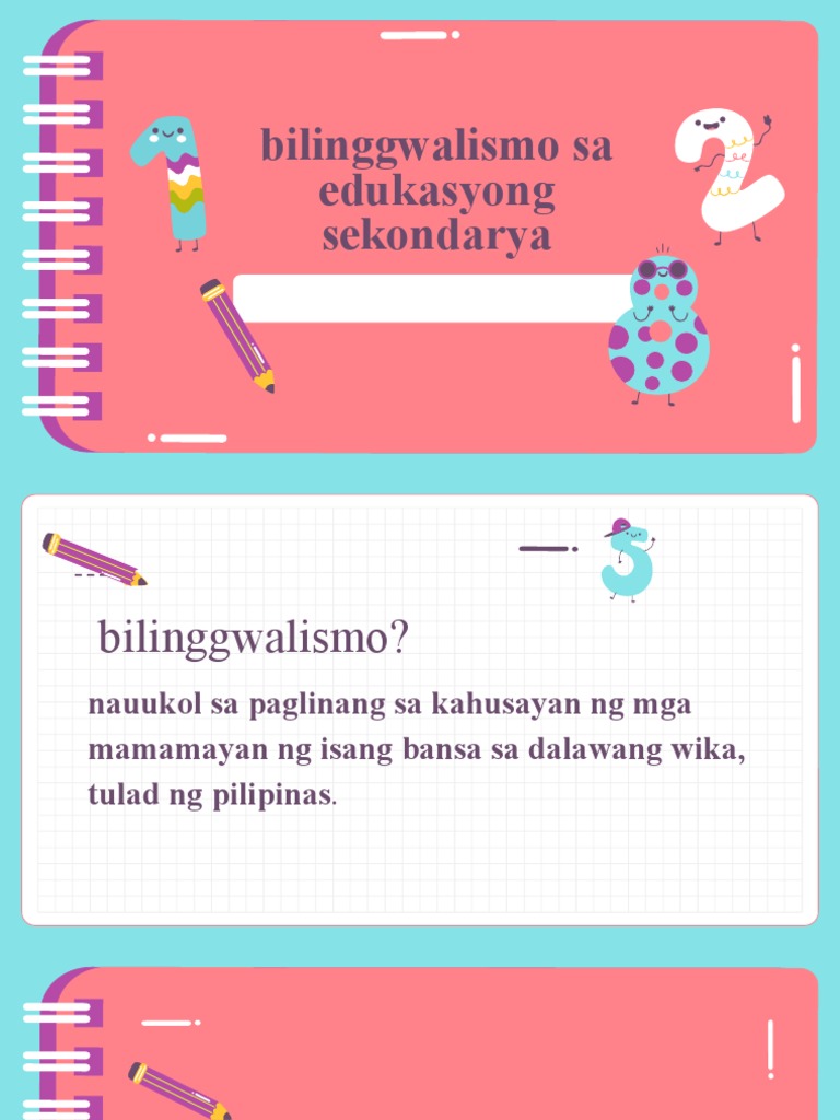 5 FM119 Bilinggwalismo Sa Edukasyong Sekondarya | PDF