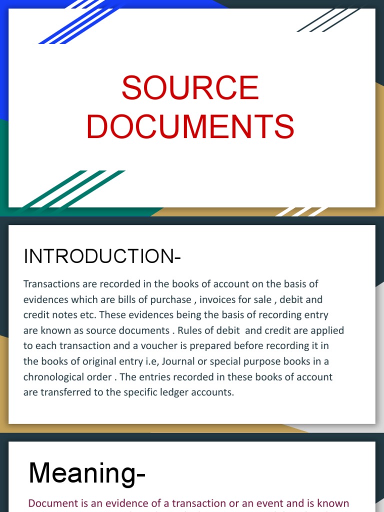Source Documents (Harsirat Kaur) (Xi-A) Accounts 4 | PDF | Invoice | Cheque