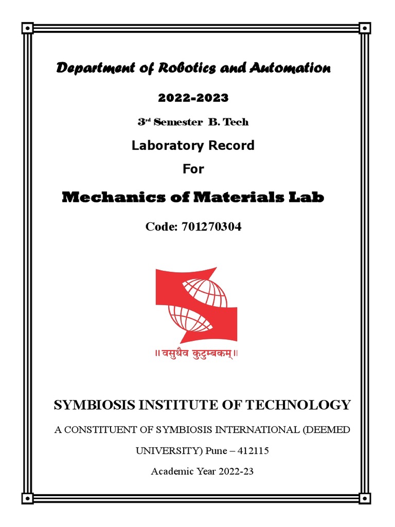 Lab Cover | PDF | Engineering | Science