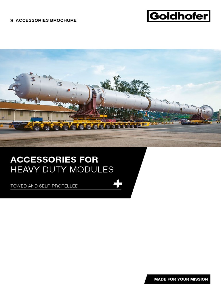 Goldhofer Accessories-Eu en A4 | PDF | Trailer (Vehicle) | Vehicles