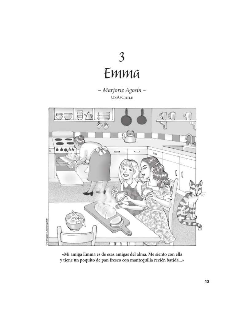 Emma. _ Marjorie Agosín _ USA_Chile | PDF | Narración | Cuentos