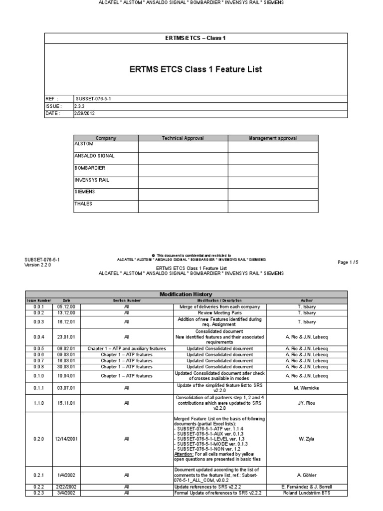 Index039 - Subset 076 5 1 - v233 | PDF | Rail Transport | Information Technology
